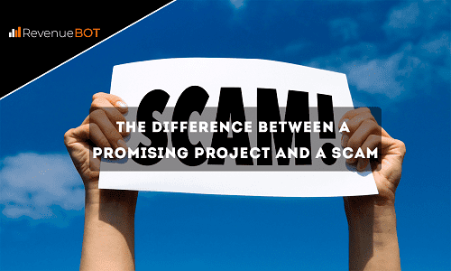 Differences between a promising project and a scam | Blog RevenueBot.io